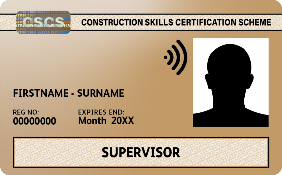 CSCS Gold Supervisors Card - Portland Training