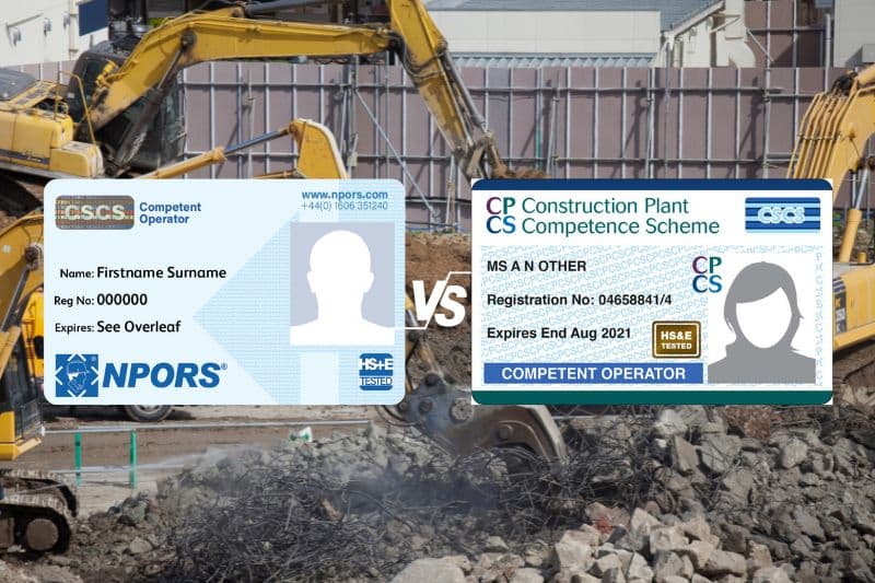 What's the difference between NPORS and CPCS cards? - Portland Training